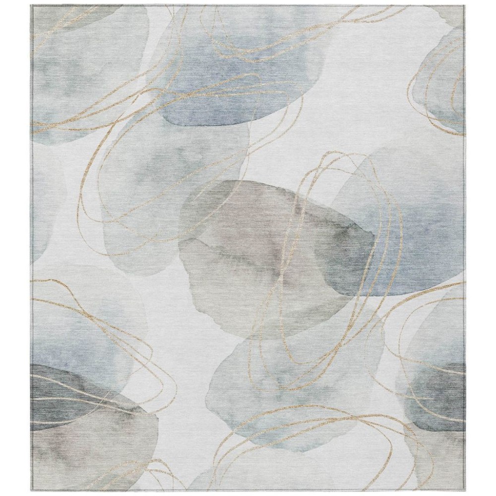 Addison Chantille Rug ACN544 Ivory 8' x 10' - Rugs Town