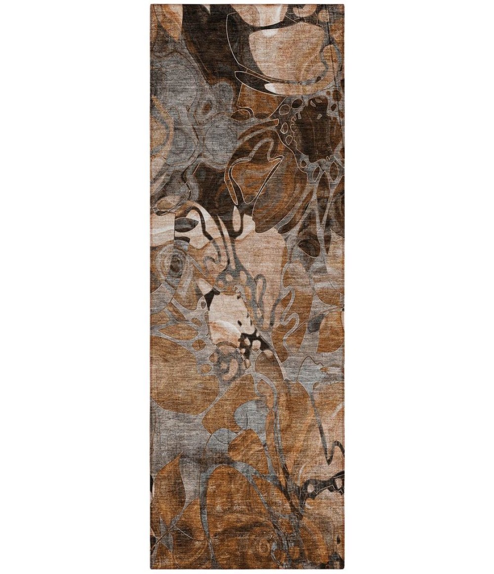 Addison Chantille Rug ACN558 Paprika 2'3" x 7'6" - Rugs Town