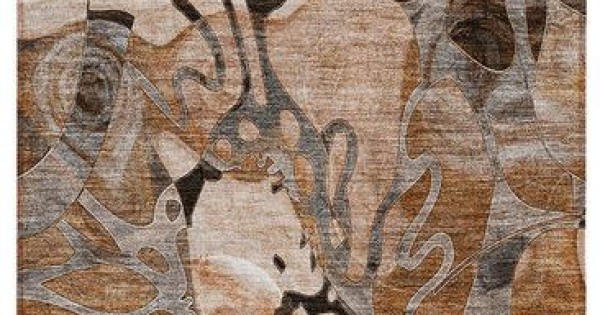 Addison Chantille Rug ACN558 Paprika 2'3" x 7'6" - Rugs Town