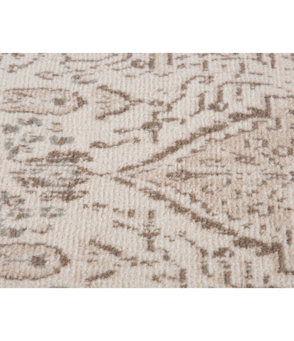 Alpine Imara Light Cream Medallion Rug 6.7x9 - Rugs Town