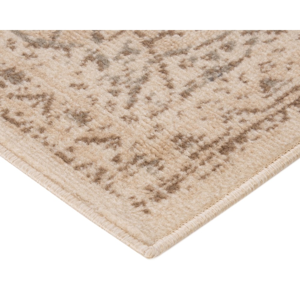 Alpine Imara Light Cream Medallion Rug 6.7x9 - Rugs Town