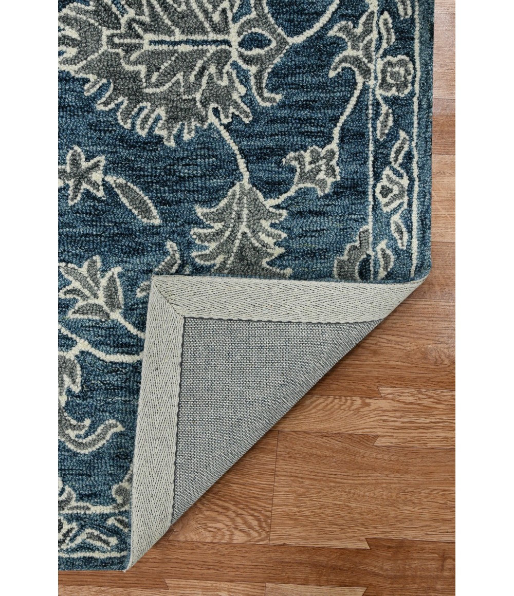 Amer Romania ROM-4 Hope Navy Rug 5.X8 - Rugs Town
