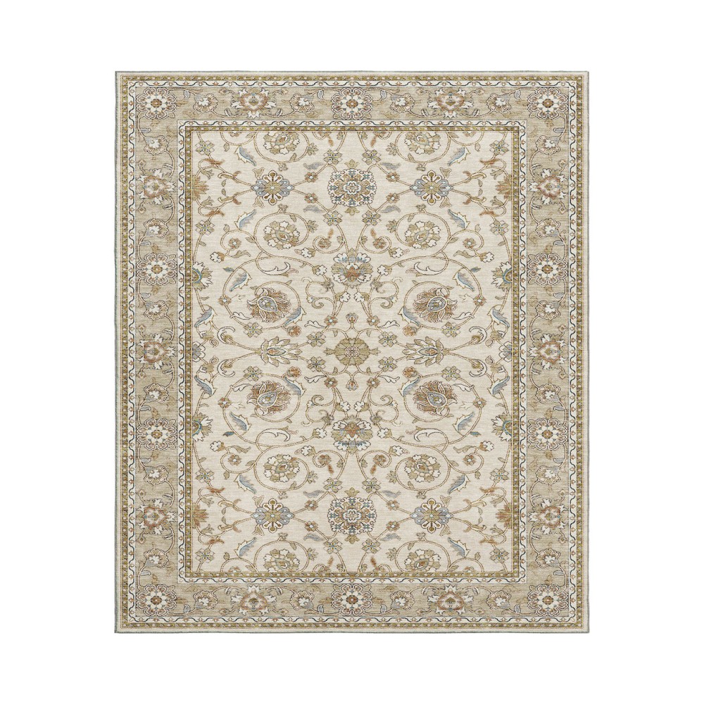 Dalyn Luxury Washable Hatay HY1 Ivory 3'x5' Rug - Rugs Town