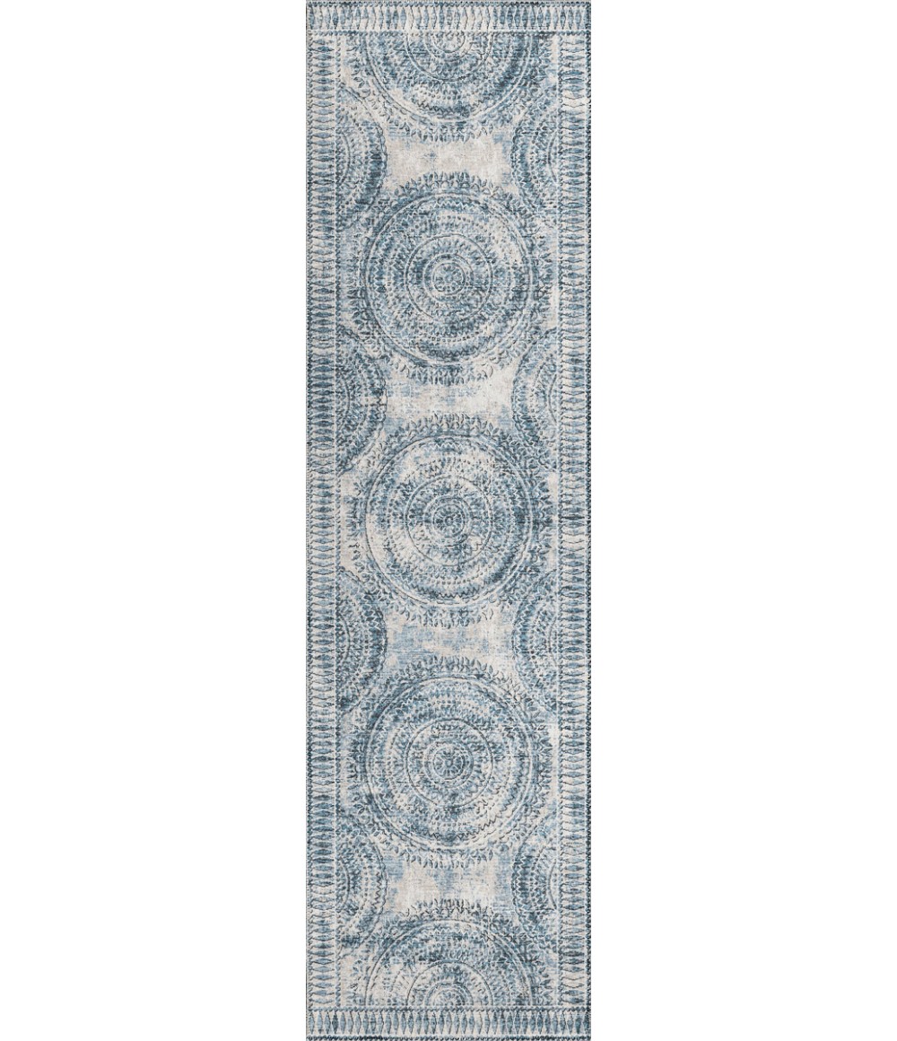 Dalyn Sedona SN7 Indigo Area Rug 2'3"X12'0" - Rugs Town