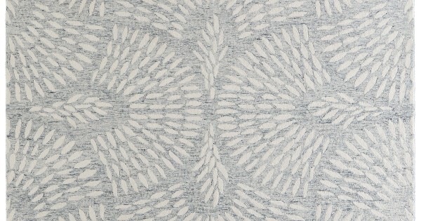 Feizy Wallace Gray/Ivory Rug WAL8A38F 8ft.X10ft. Rect. - Rugs Town