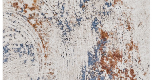 Feizy Gilmore IVORY/RUST Rug GIL39MMF 8X10 Rectangle - Rugs Town