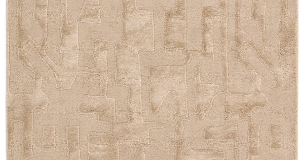 Nikki Chu Calix By Nikki Chu Natural (Tan / Beige / Taupe) Rug CNU05 ...