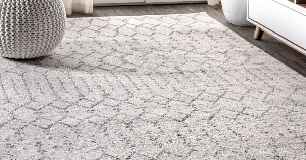 Jonathany Moroccan Hype MOH101B Cream/Gray Rug 7.9X10 - Rugs Town