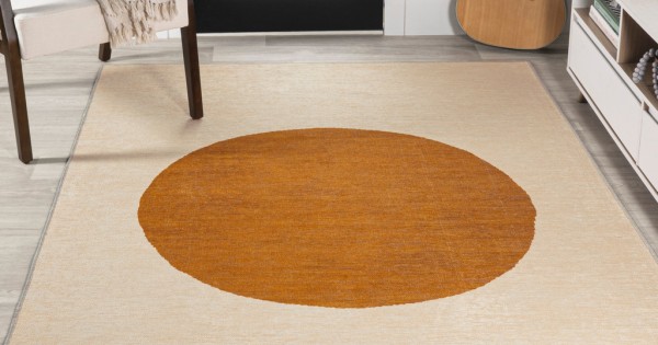 Wsh113A WSH113A Cream/Terracotta Rug 7.10X10 - Rugs Town