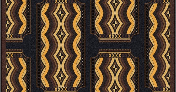 Joy Carpets Any Day Matinee Brown Rug Deco Ticket 7ft.8in.X10ft.9in ...