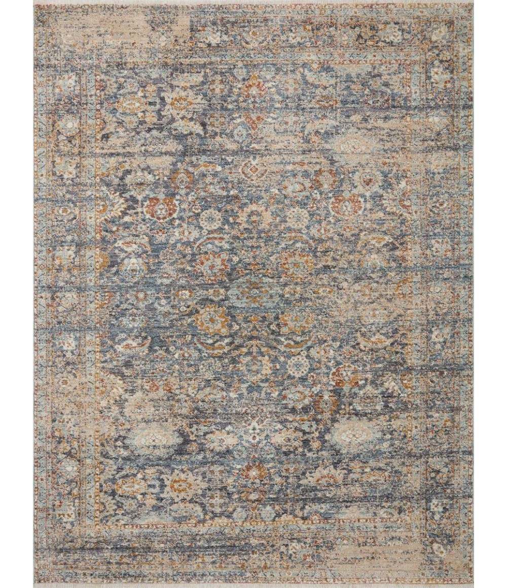 Angela Rose x Loloi Blake Navy / Multi Rug BLA-07 9 ft. X 13 ft ...