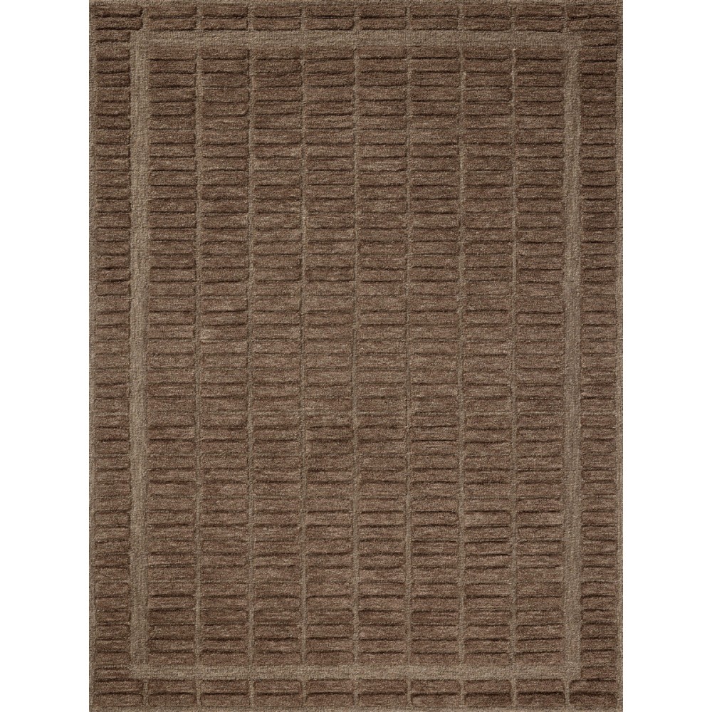 Chris Loves Julia x Loloi Bradley Cocoa / Cocoa Rug BRL-06 7 ft. 9 in ...