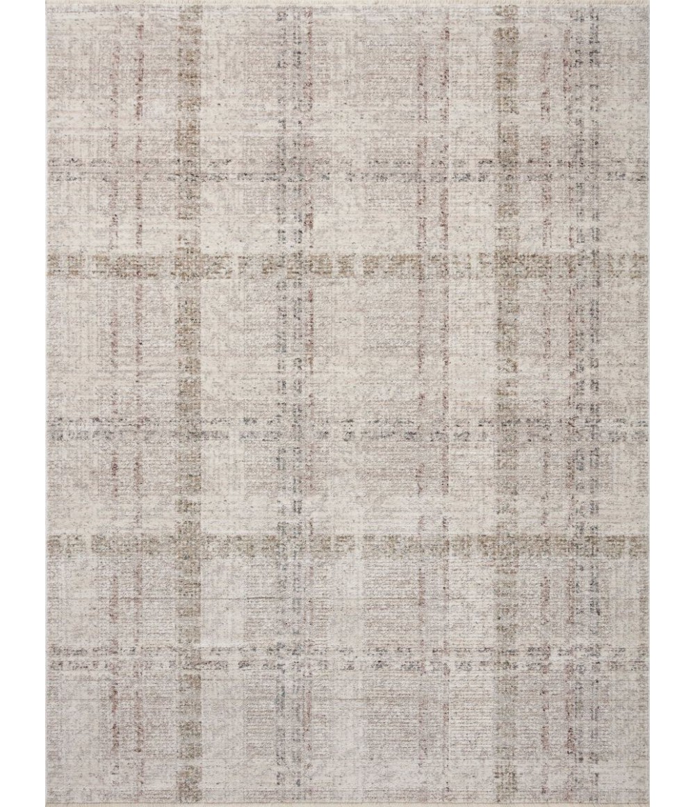 Angela Rose x Loloi Ember Ivory / Multi Rug EMB-04 2 ft. 7 in. X 10 ft ...