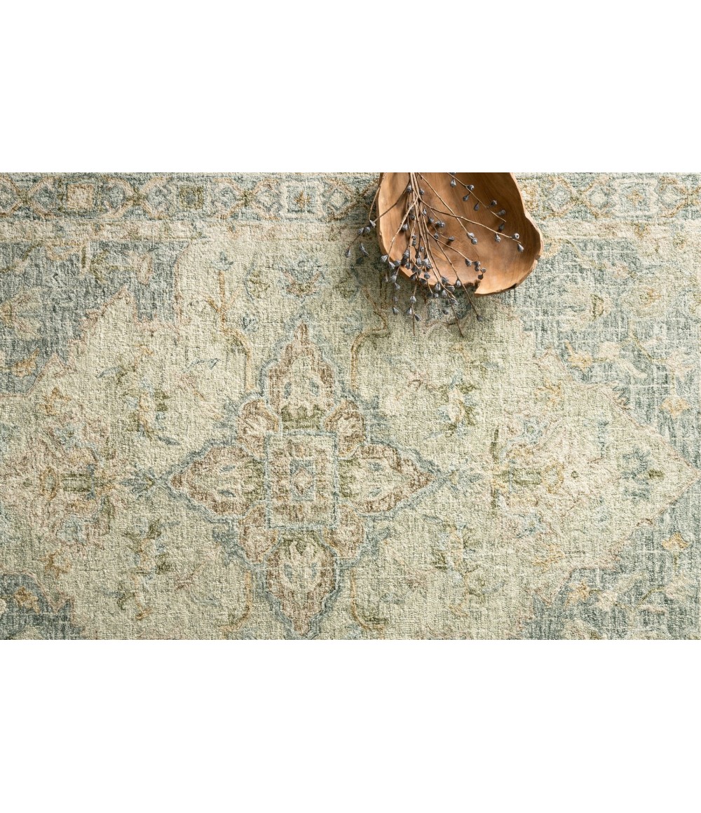 Loloi Julian Ji07 Seafoam Green/Spa Area Rug 5.0X7.6 - Rugs Town