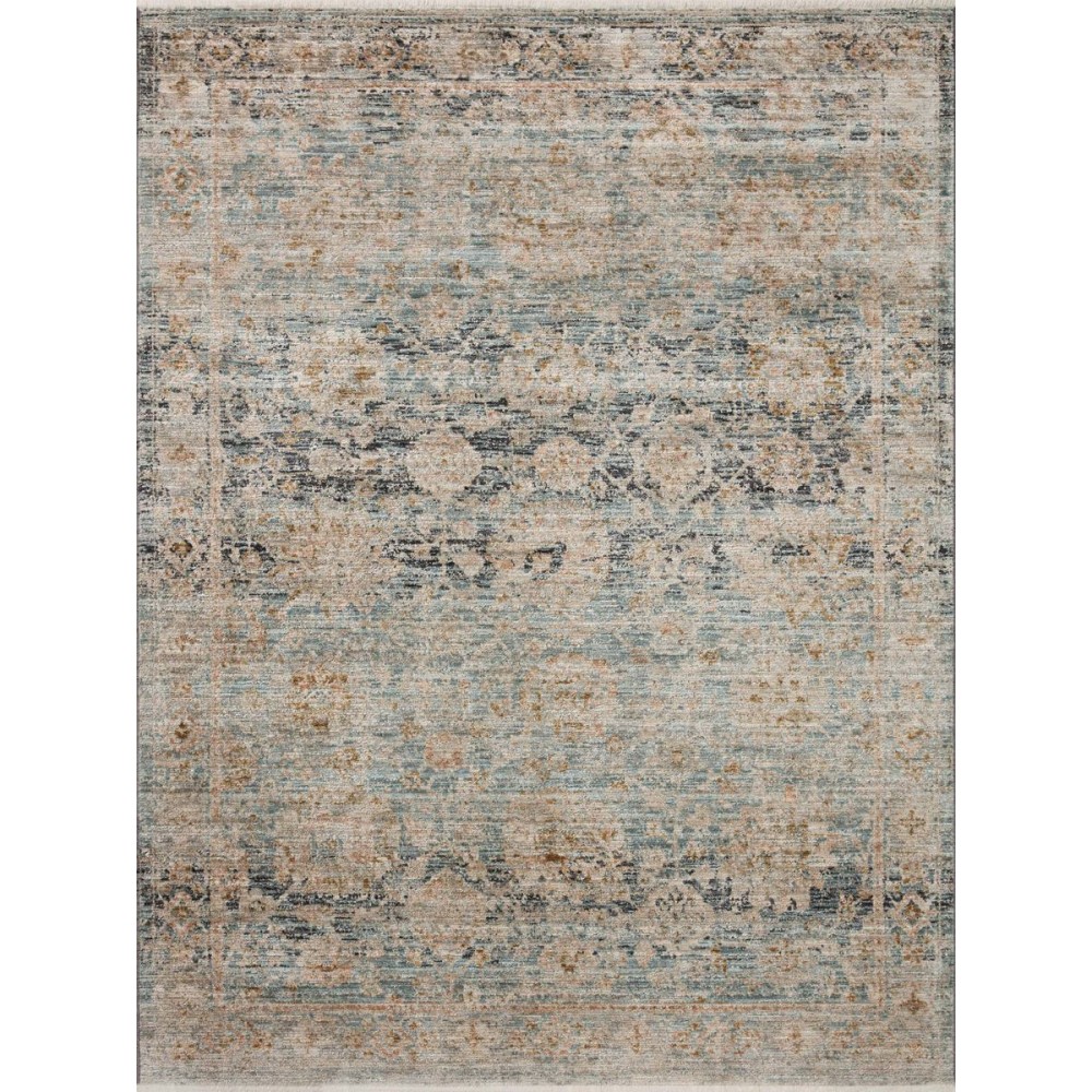 Jean Stoffer x Loloi Katherine Ocean / Coral Rug KES-02 7 ft. 10 in. X ...