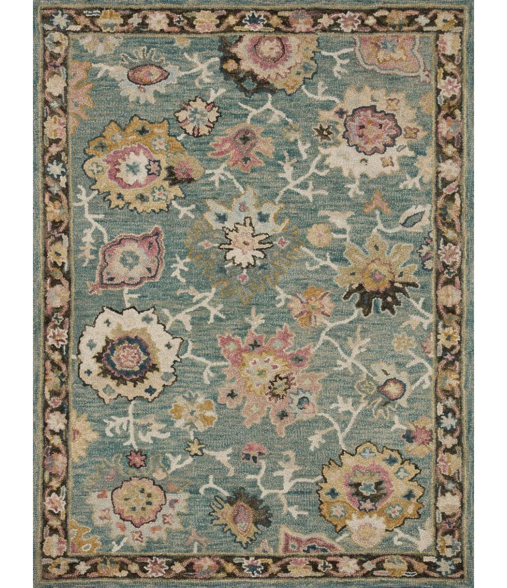Loloi Padma Pma04 Teal/Multi Area Rug 2.0X5.0 - Rugs Town