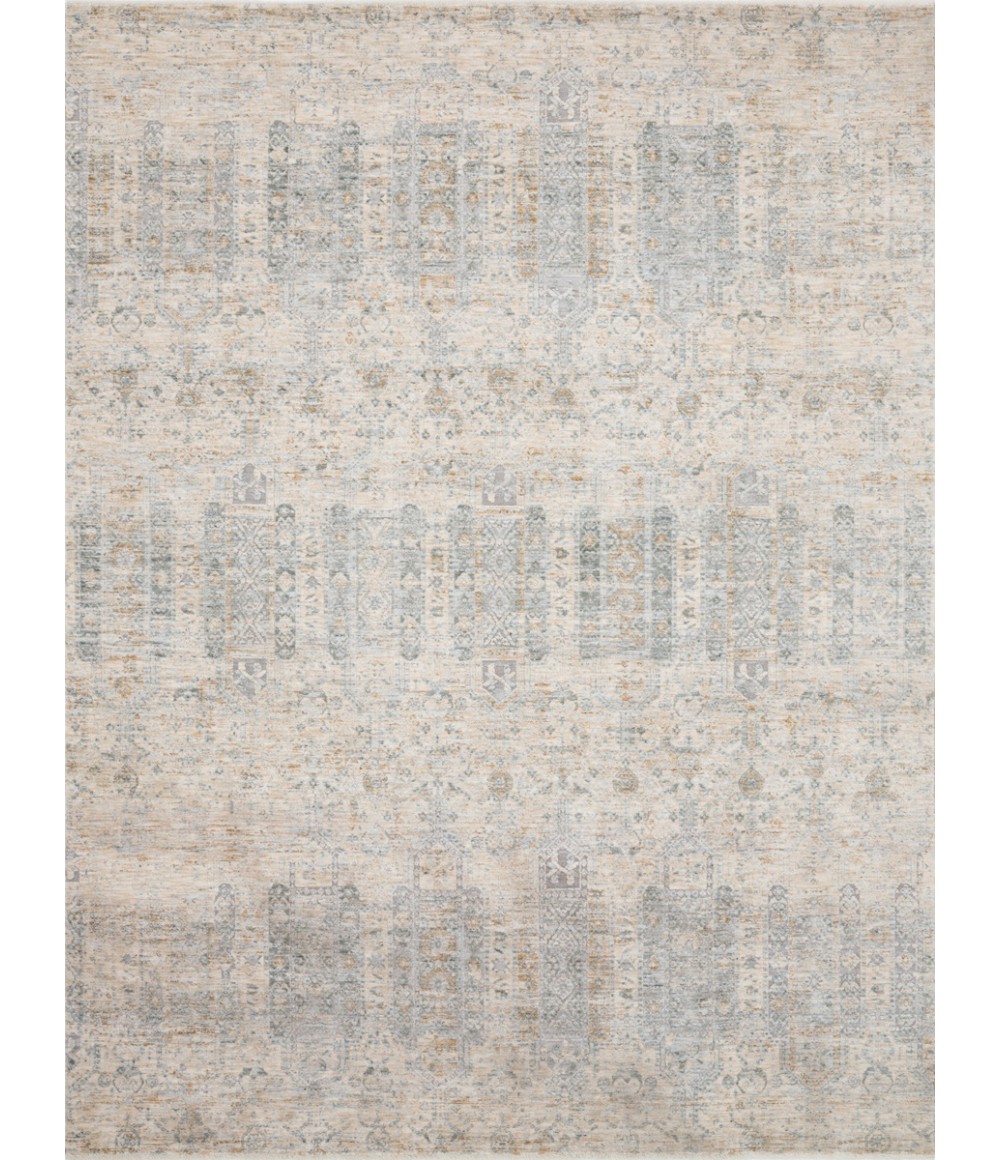 Loloi Pandora Pan02 Ivory/Mist Area Rug 3.9X5.9 - Rugs Town