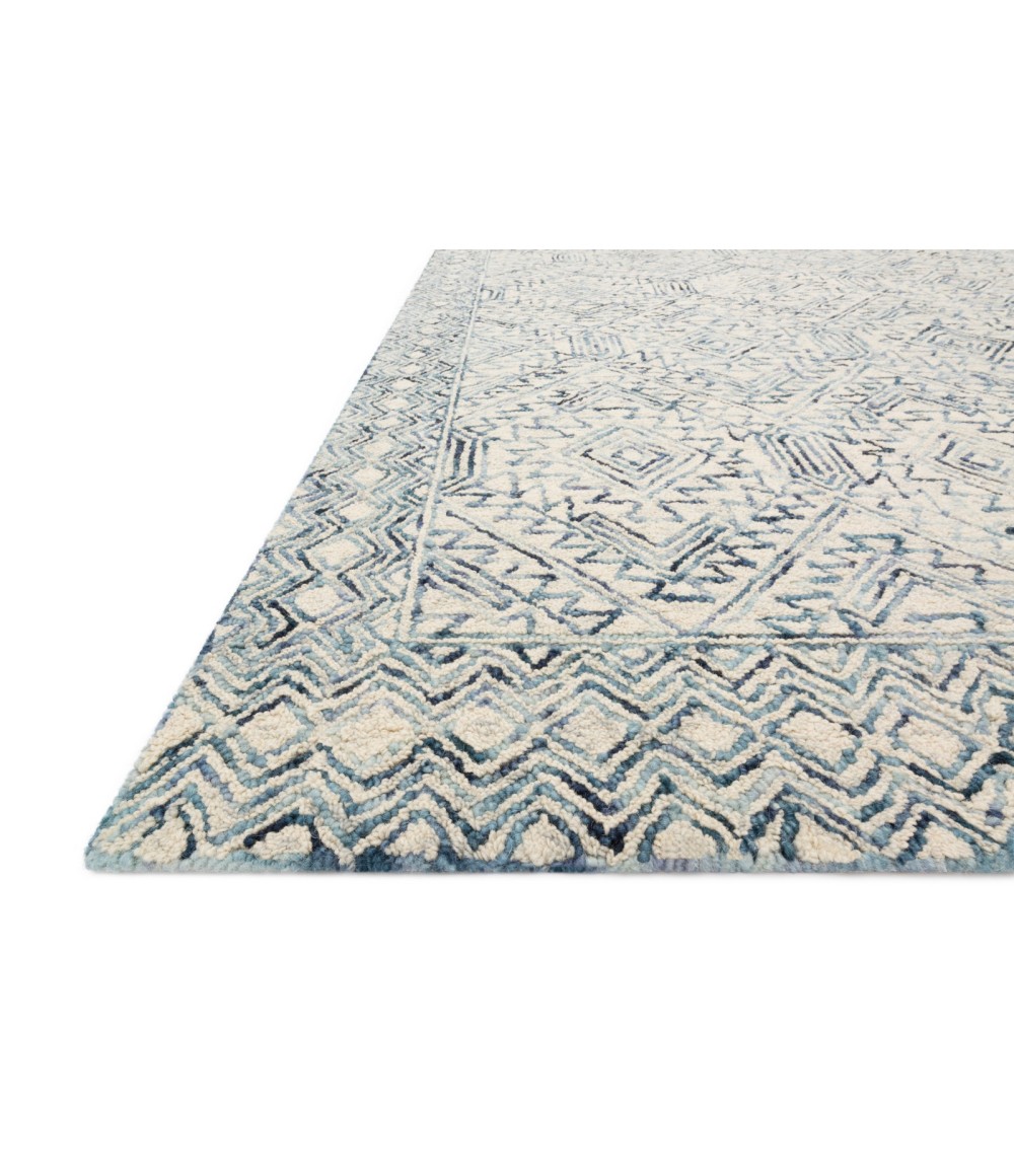 Loloi Ziva Zv03 Bluestone Area Rug 7.9X9.9 - Rugs Town