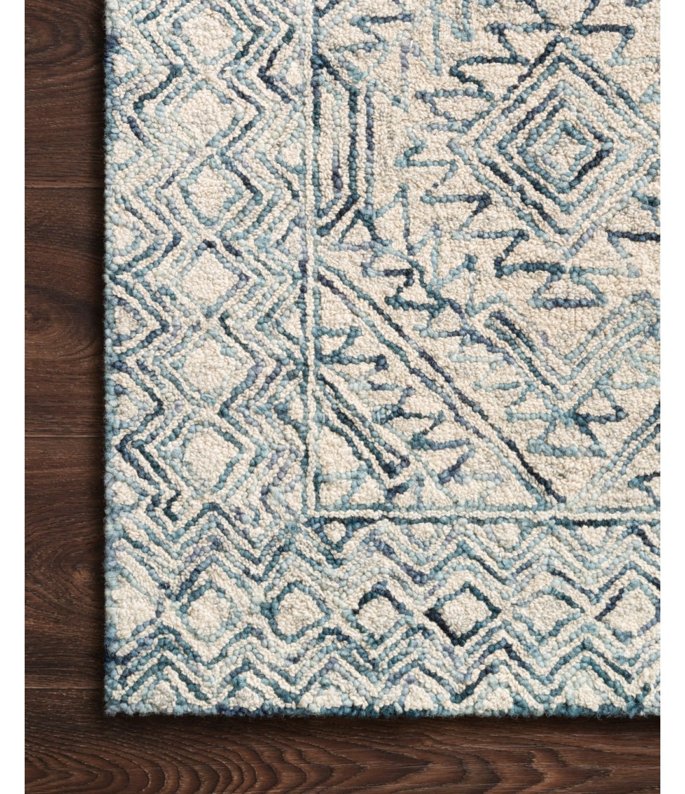 Loloi Ziva Zv03 Bluestone Area Rug 7.9X9.9 - Rugs Town