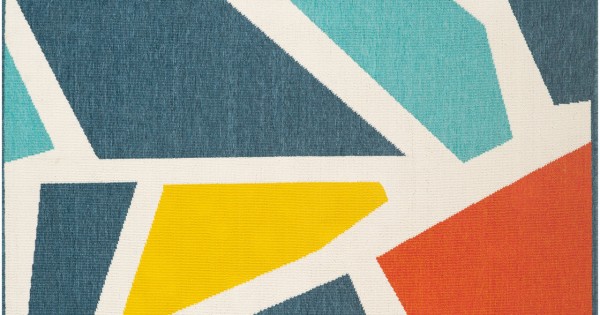 LR Home Mapa White Rug MAPAC 8ft.X9ft.9in. Rectangle - Rugs Town