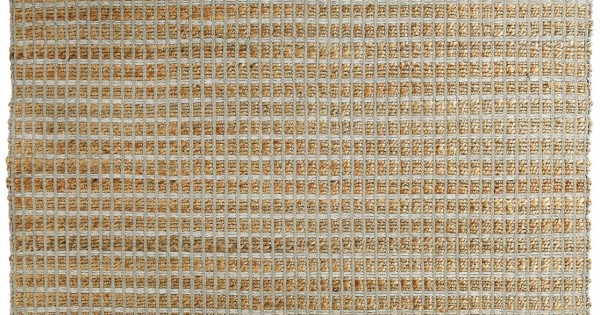 LR Home Natural Fiber Natural/Gray Rug 03341 7 ft. 9 in. X 9 ft. 9 in ...