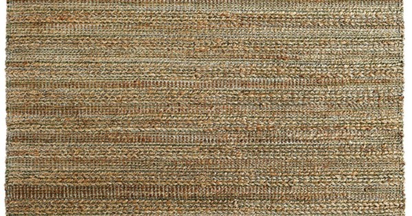 LR Home Natural Fiber Natural/Smoke Green Rug 03391 7 ft. 9 in. X 9 ft ...