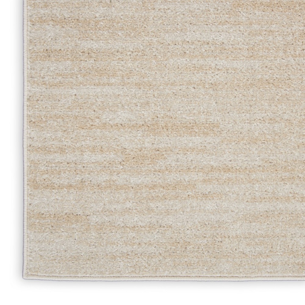 Nourison Essentials Nre01 Ivory Beige Area Rug 7X10 - Rugs Town