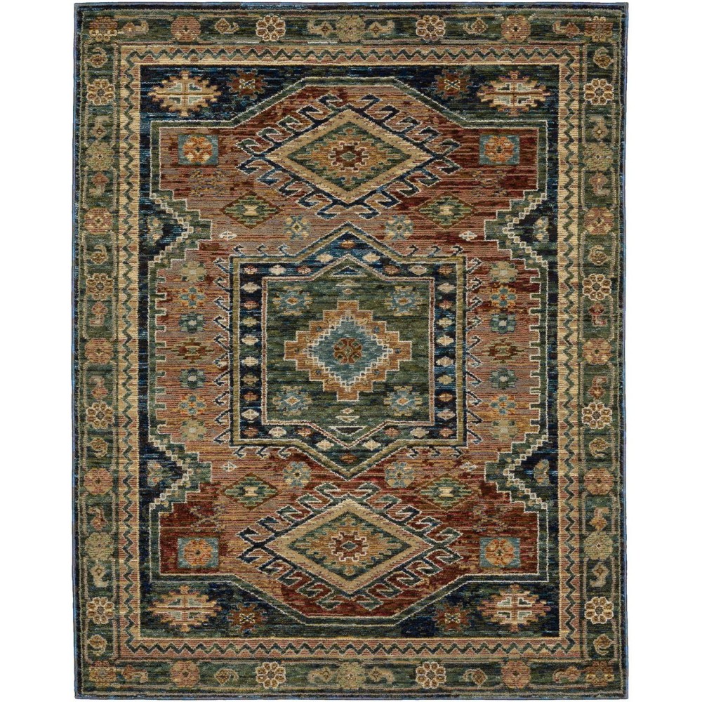 Oriental Weavers ANDORRA 2442A Blue 7'10X10'10 - Rugs Town