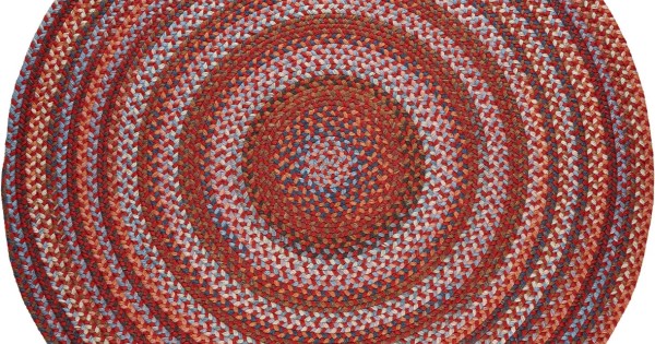 Rhody Astoria Red Velvet Rug AS42 10X10 Round - Rugs Town