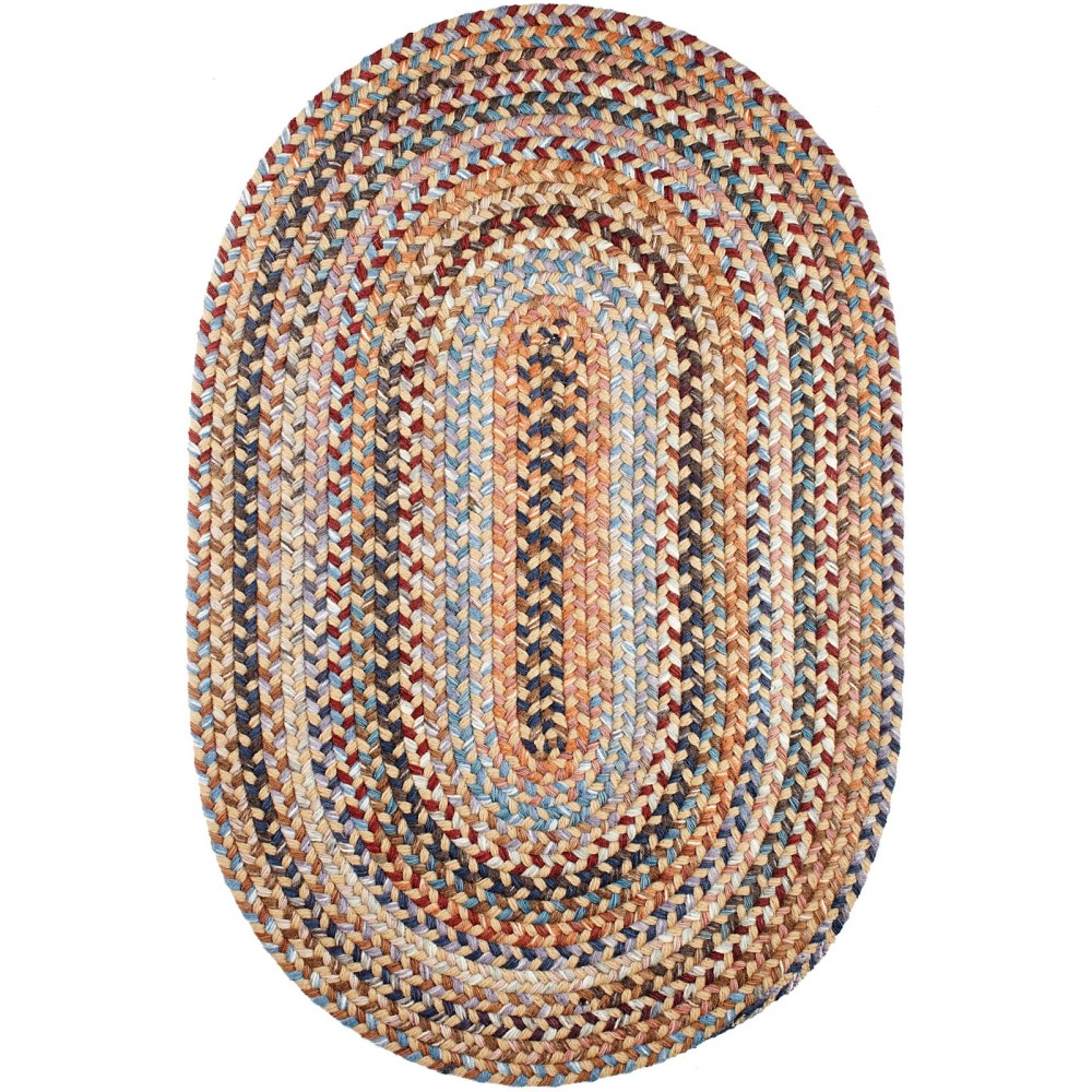 Rhody Astoria Wheat Field Rug AS52 5X8 Oval - Rugs Town