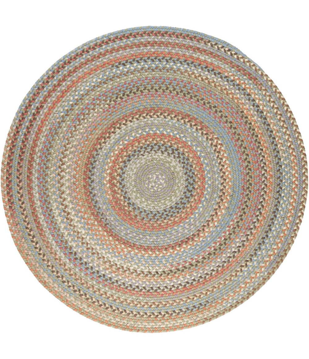 Rhody Bar Harbor Seaweed Rug BH67 4X4 Round - Rugs Town