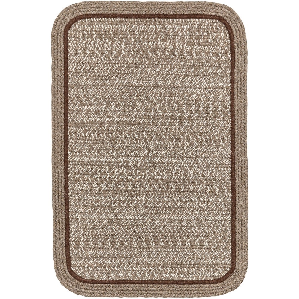 Rhody Casual Comfort Mocha Rug CC38 3X5 Rectangle - Rugs Town