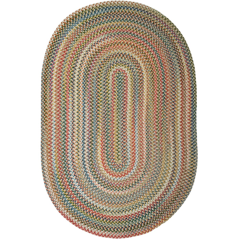 Rhody Country Jewel Champagne Rug CJ55 10X13 Oval - Rugs Town