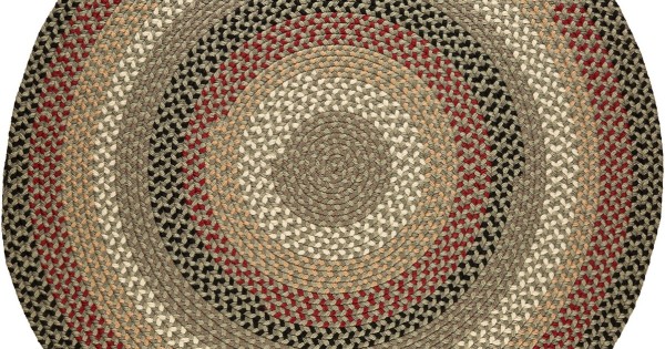 Rhody Mayflower Forest Green Rug MF63 6X6 Round - Rugs Town