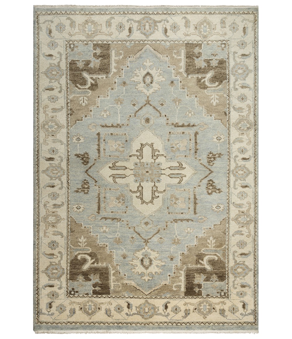 Rizzy Home BMT993 Gray Area Rug 6 ft. X 9 ft. - Rugs Town