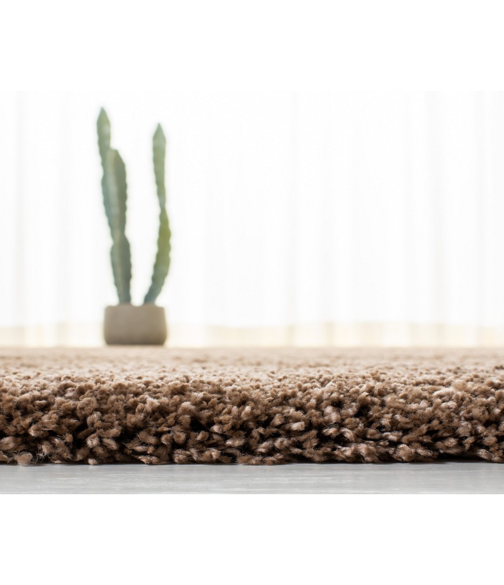 Safavieh Milan Shag Dark Beig Rug SG180 2X20- Rugs Town