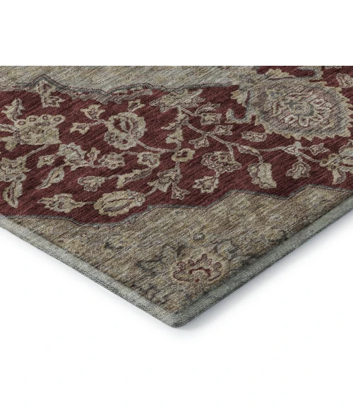 Addison Mayfield Red Rug AMF1151 5ft.x7ft. 6in. - Rugs Town