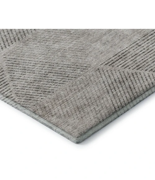 Addison Mayfield Brown Rug AMF777 - 8ft Round - Rugs Town