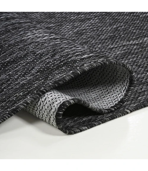 Jonathan Y SHAPES Black Rug SHP100A 4ft.X6ft. Specialty - Rugs Town